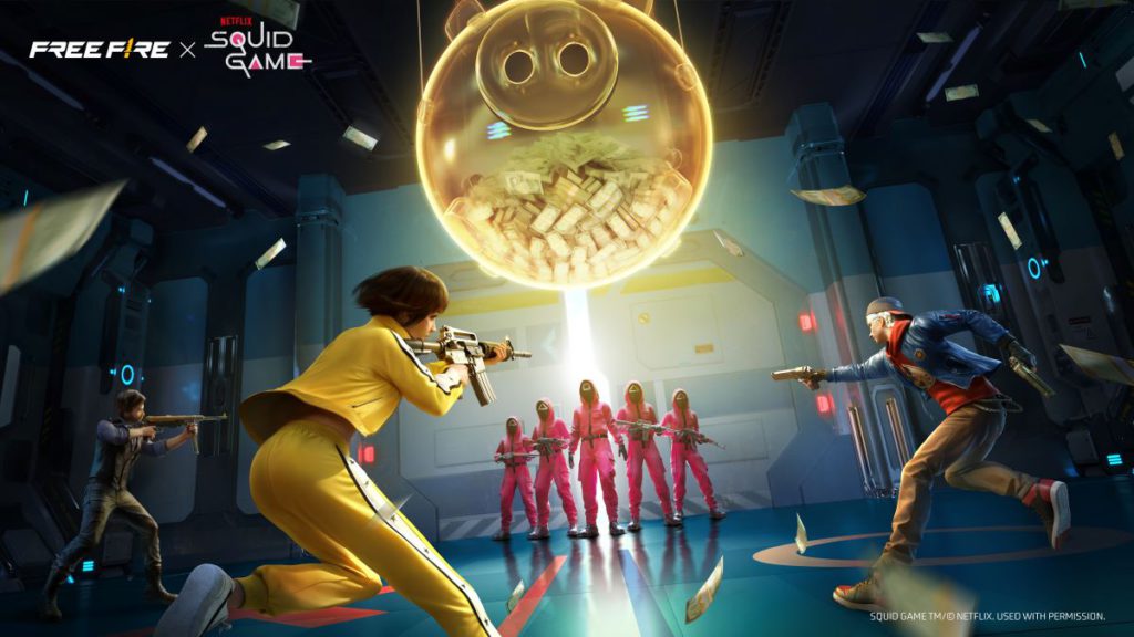 تعاون Free Fire وSquid Game - MEDIA PLATEFORME